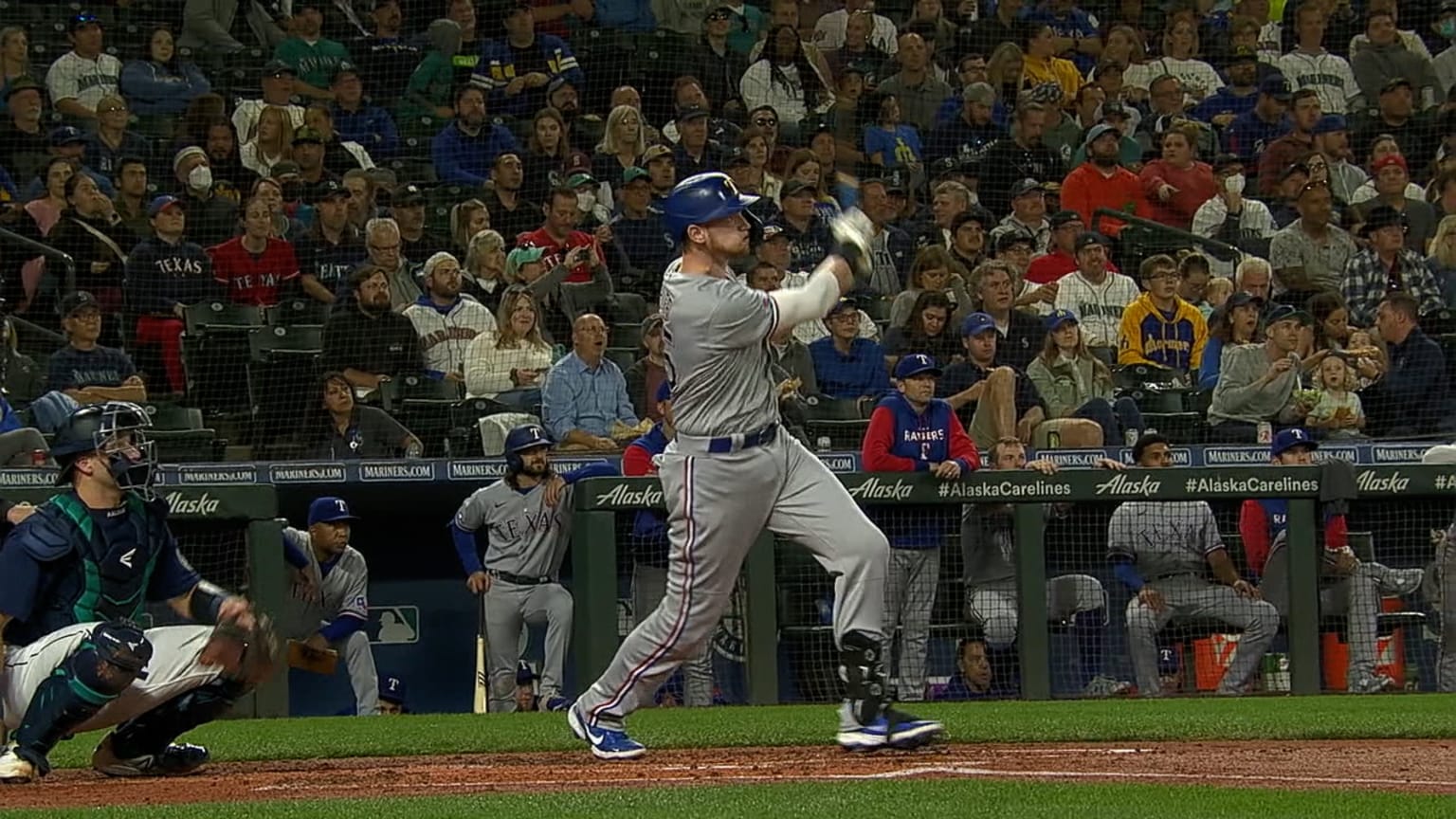 Sam Huff homers mashes a solo homer to center field | 09/29/2022 ...