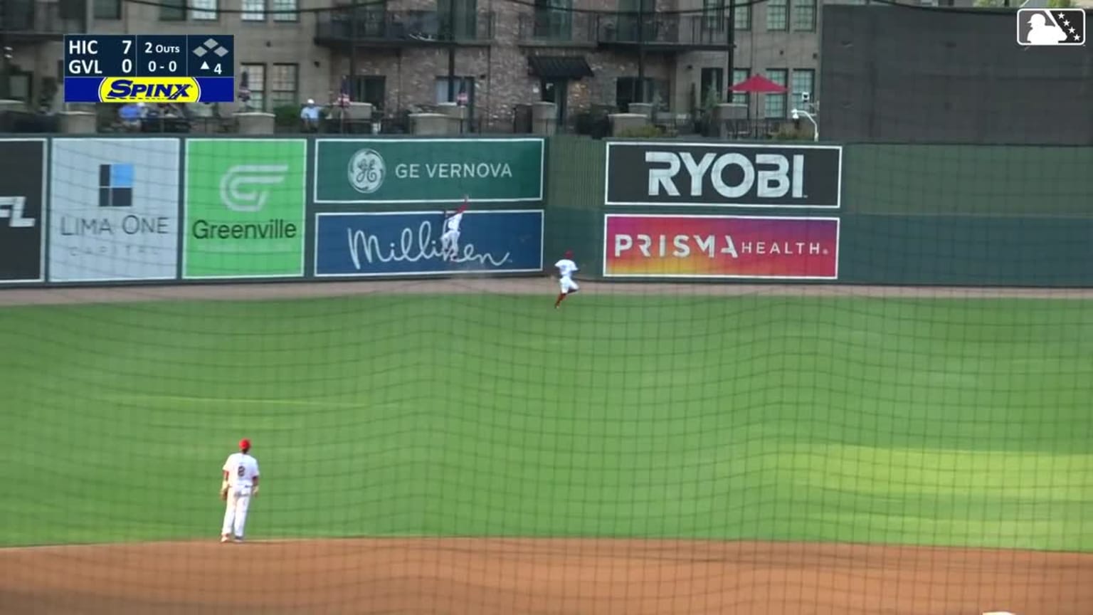 Miguel Bleis makes a leaping catch | 06/27/2024 | MLB.com