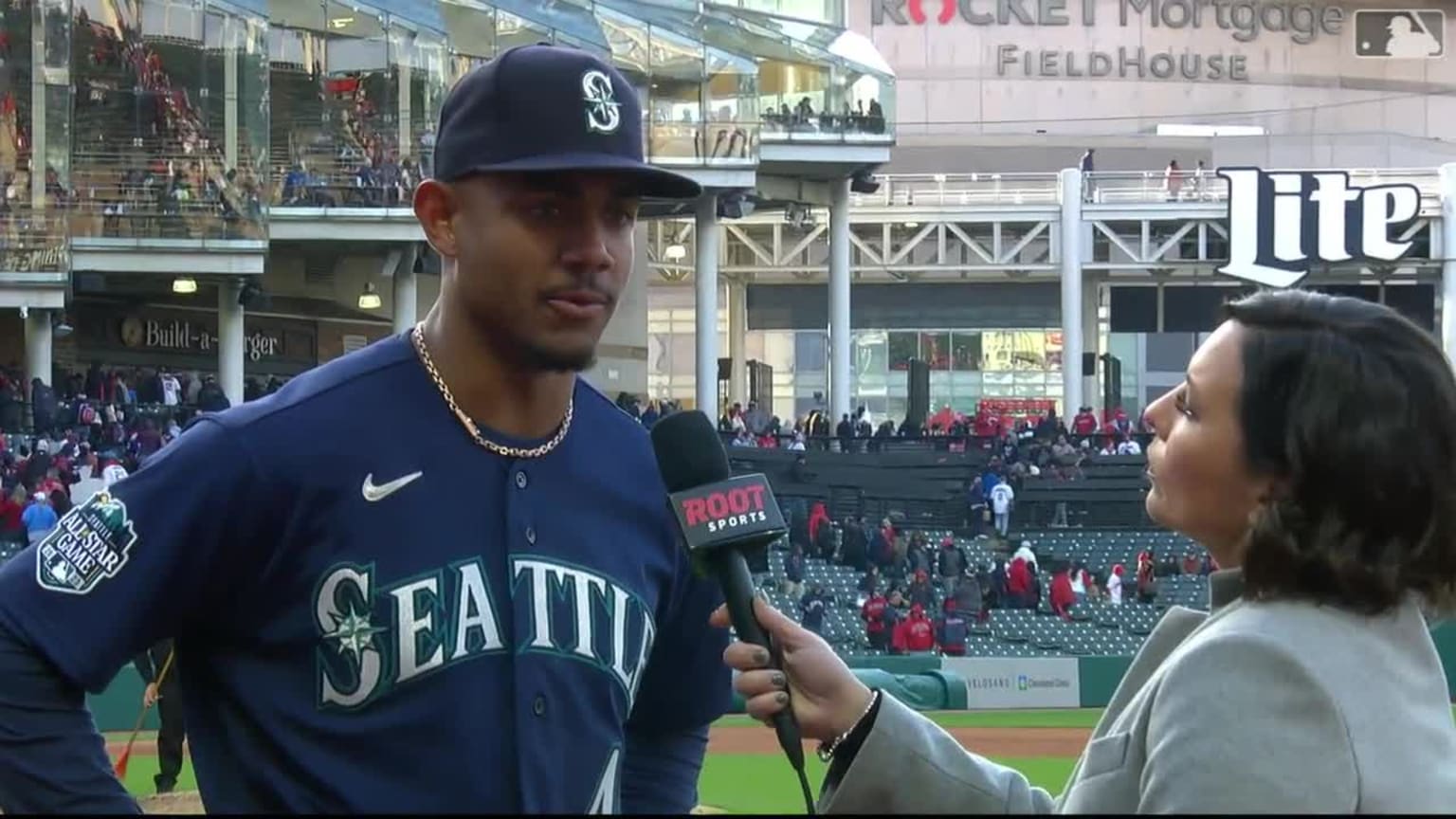 Julio Rodríguez discusses Mariners' comeback win | 04/07/2023 | Seattle ...