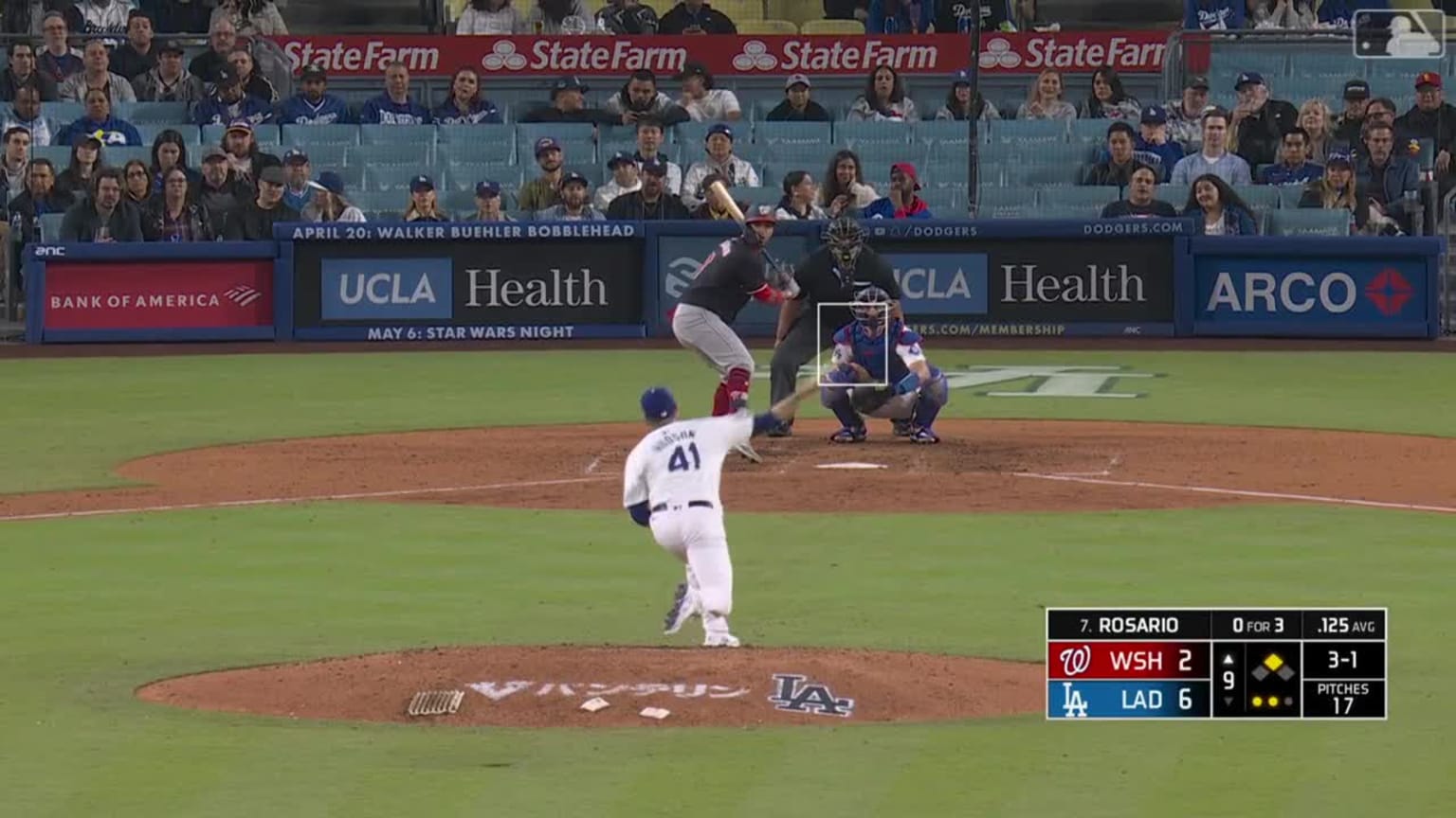 Daniel Hudson secures the Dodgers' 6-2 win | 04/16/2024 | Los Angeles ...