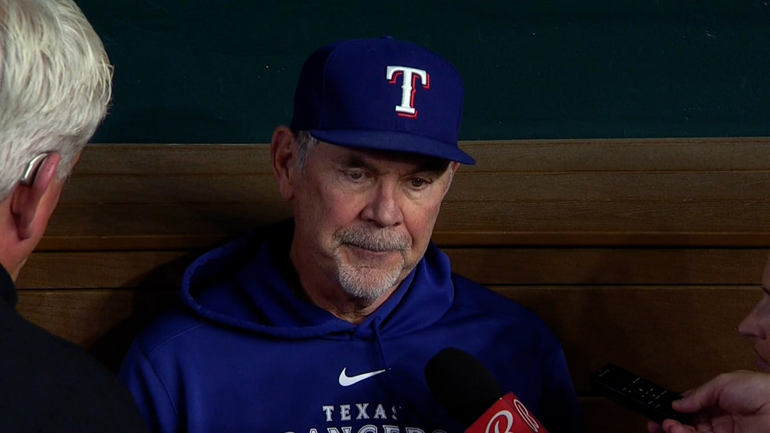 Bruce Bochy on Max Scherzer's injury | 09/21/2024 | Texas Rangers