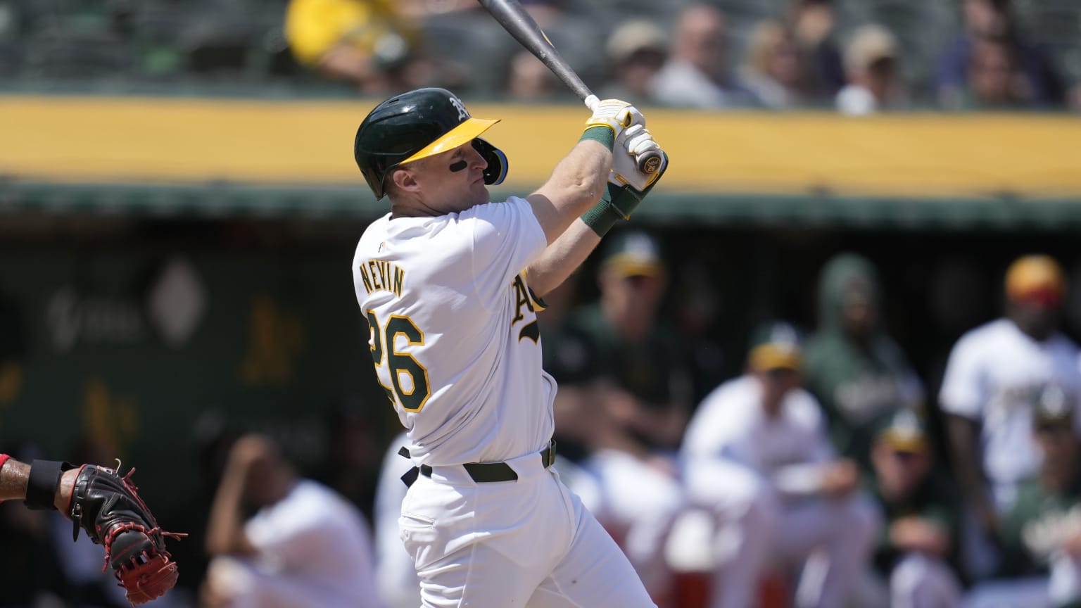 Tyler Nevin's RBI single | 04/17/2024 | Athletics