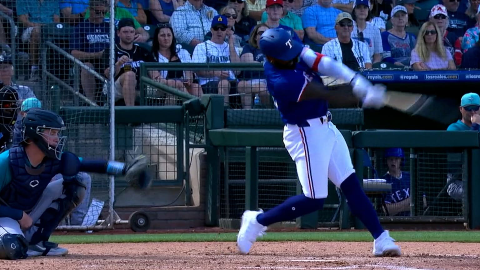 Adolis García's solo home run | 03/18/2024 | Texas Rangers