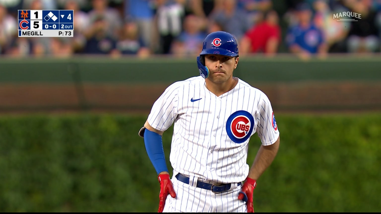 Matt Mervis hits an RBI single in the 4th inning | 05/23/2023 | Chicago Cubs