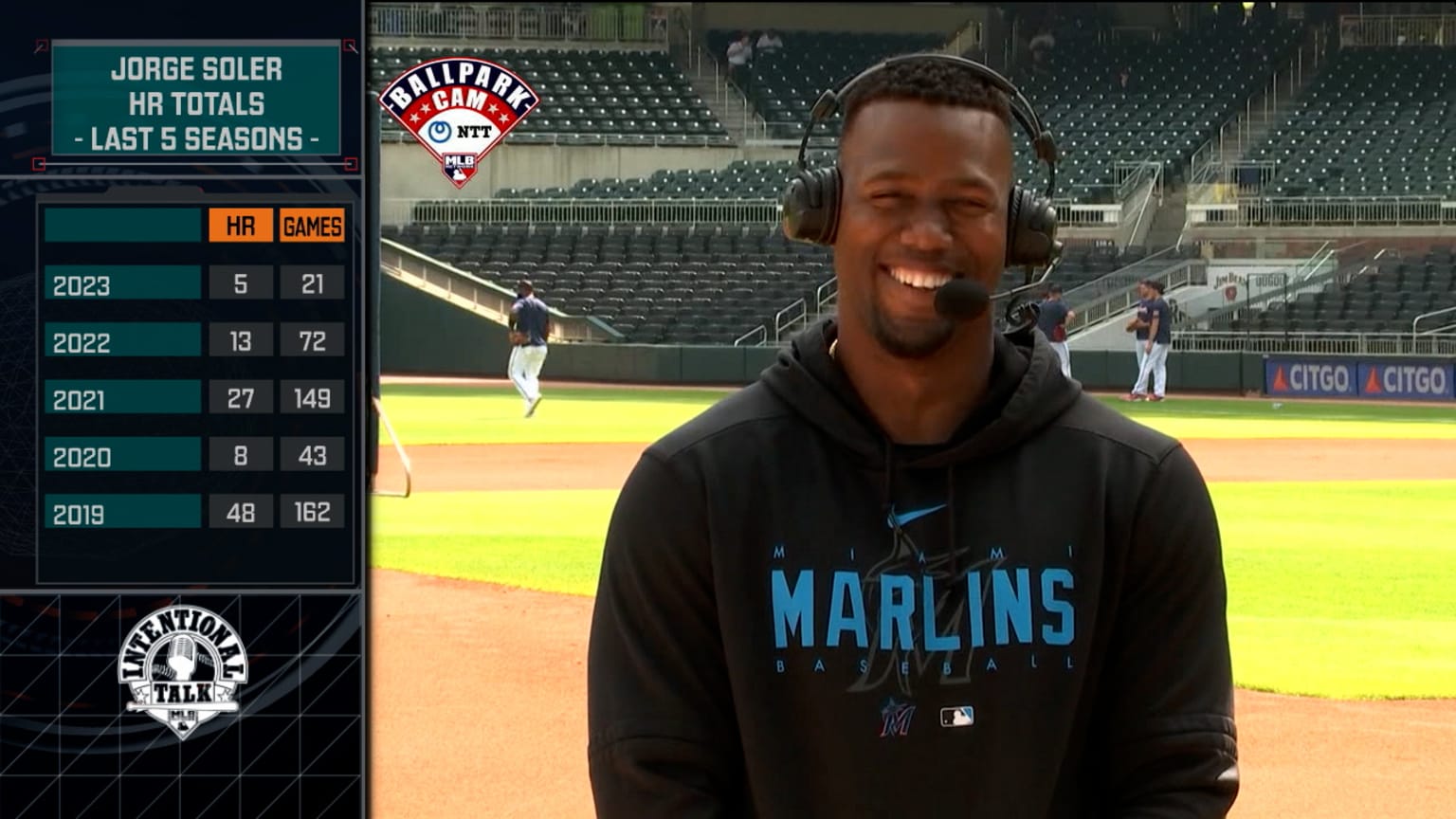 Jorge Soler on playing in Miami and WS win in Atlanta | 04/25/2023 ...