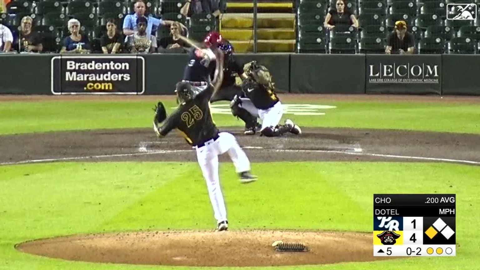 Wilber Dotel strikes out six over five innings | 09/02/2023 | MLB.com