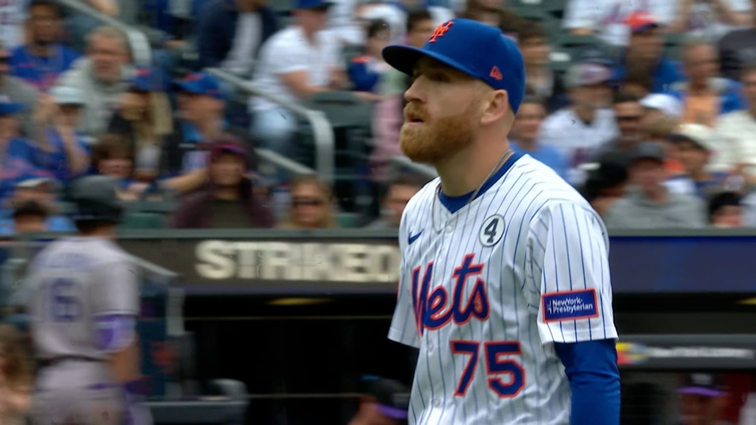 Reed Garrett strikes out Jordan Beck | 06/01/2025 | New York Mets