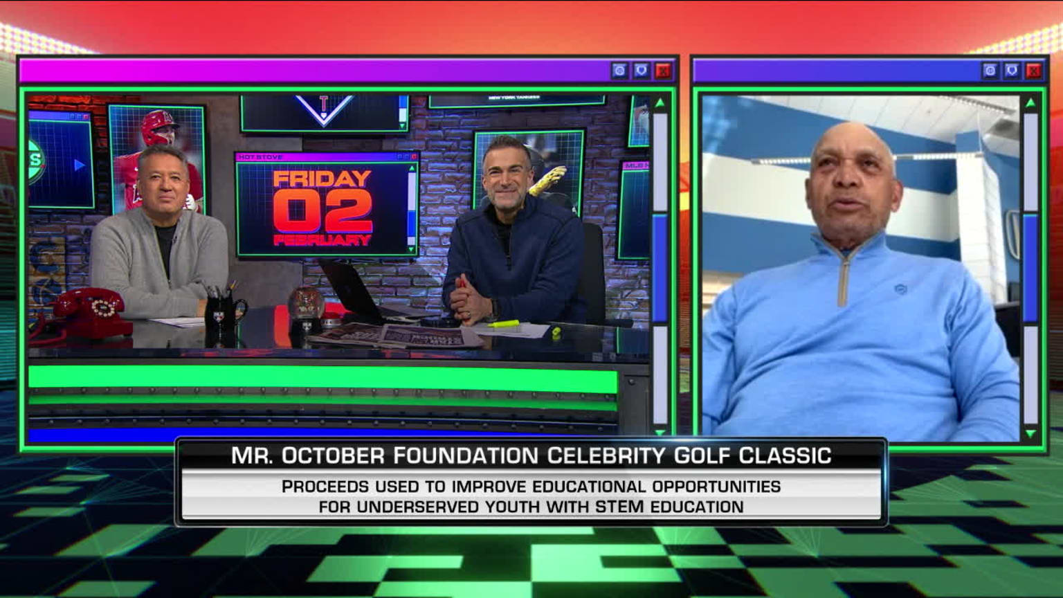 Reggie Jackson on his golf tournament, Reggie Bar | 02/02/2024 ...