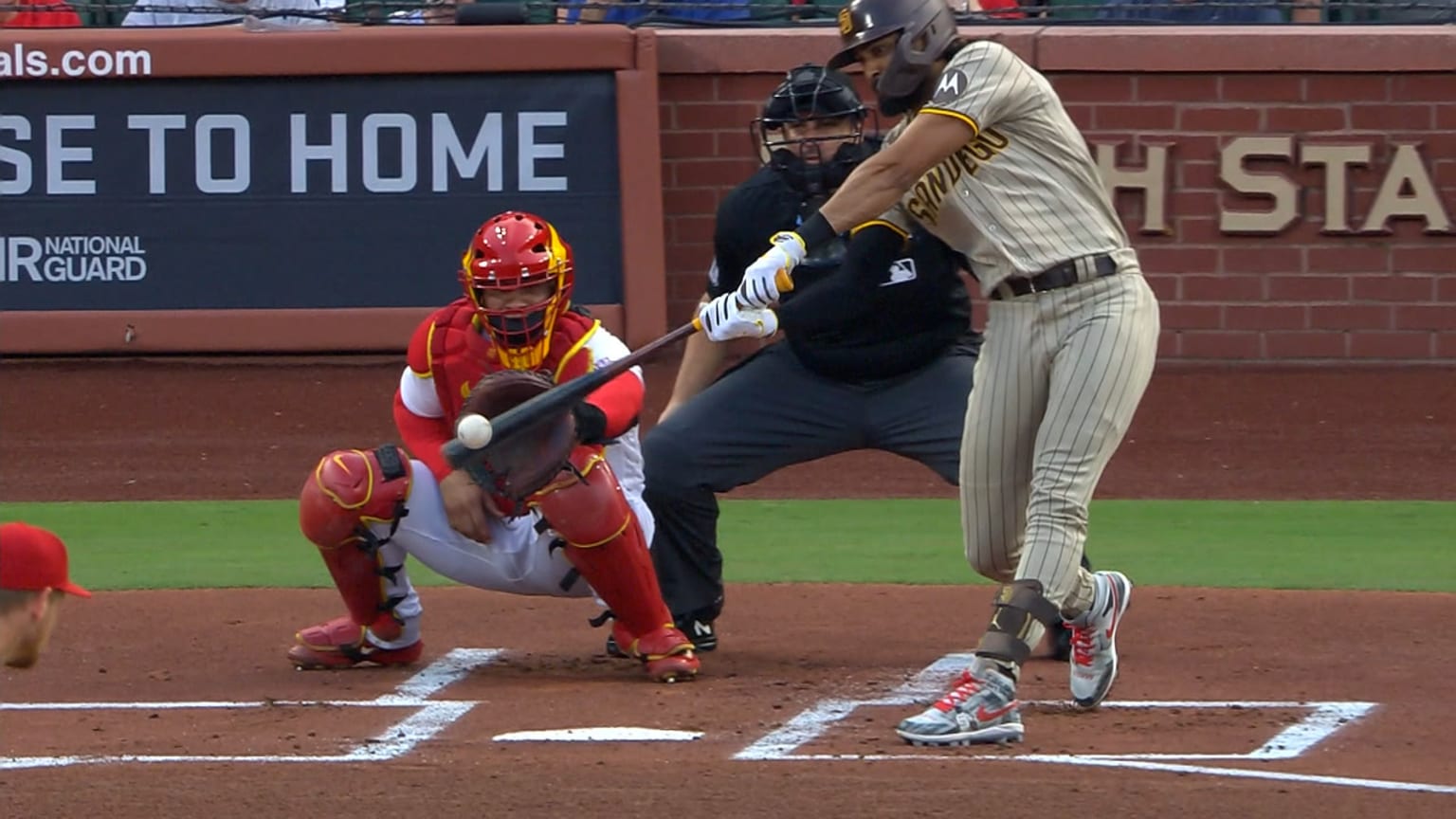 Fernando Tatis Jr. lines a sacrifice fly in the 1st | 08/29/2023 | San ...