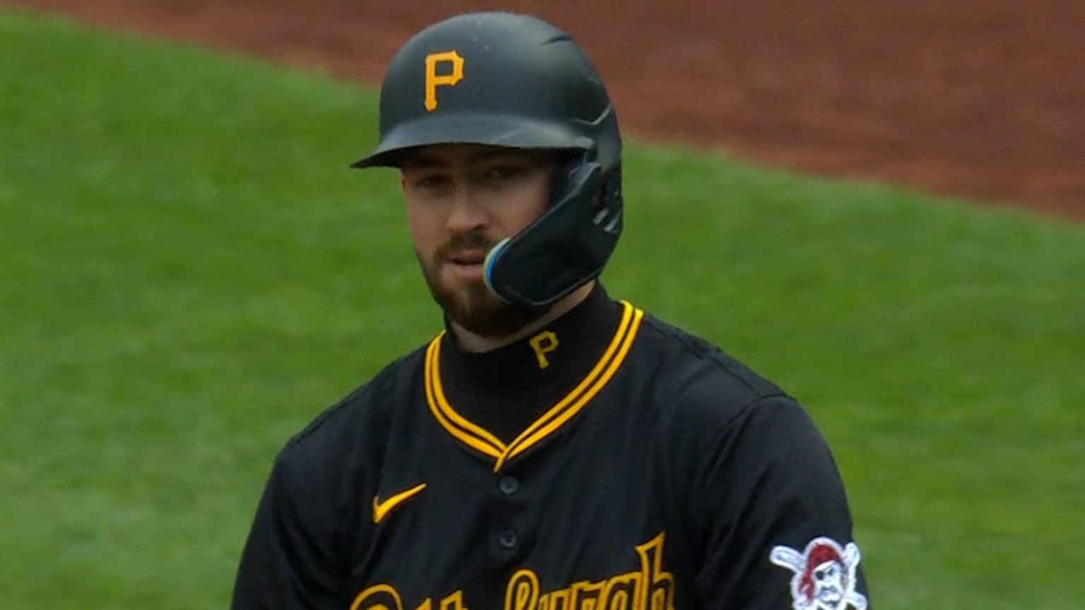 Jared Triolo scores Jack Suwinski with single | 04/25/2024 | Pittsburgh ...