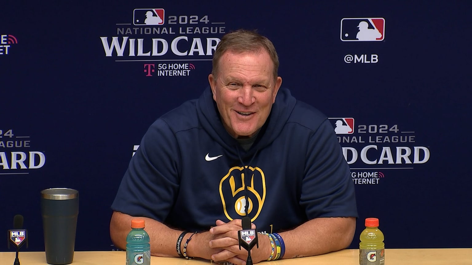 The Brewers speak to the media | 10/01/2024 | Milwaukee Brewers