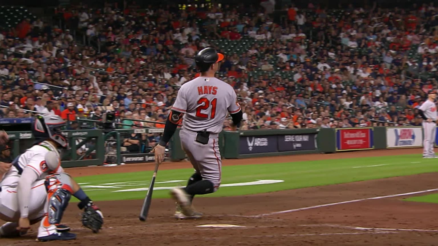 Austin Hays drills his second home run of the game | 09/19/2023 ...