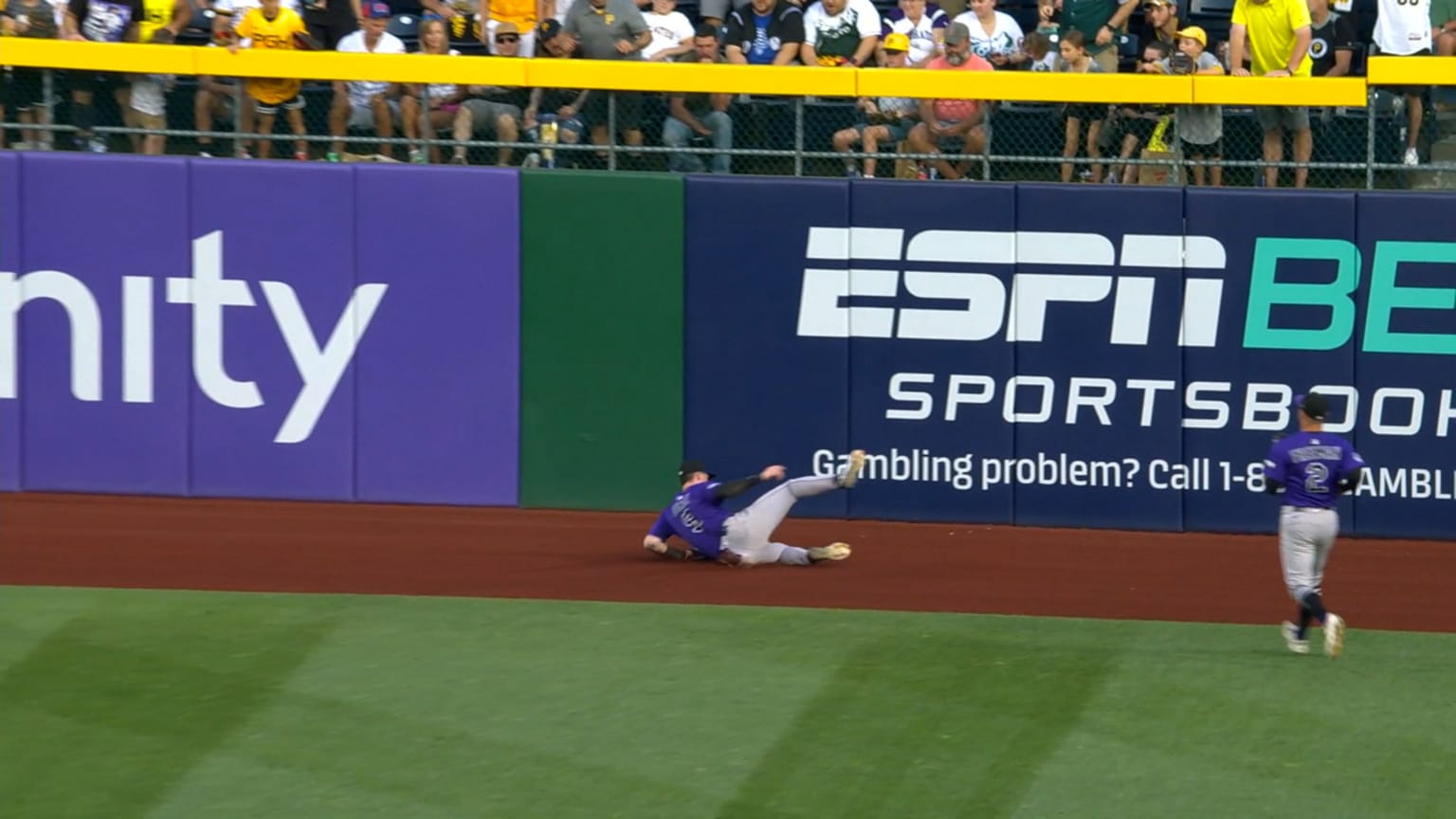 Brenton Doyle's sliding catch | 08/23/2025 | Colorado Rockies