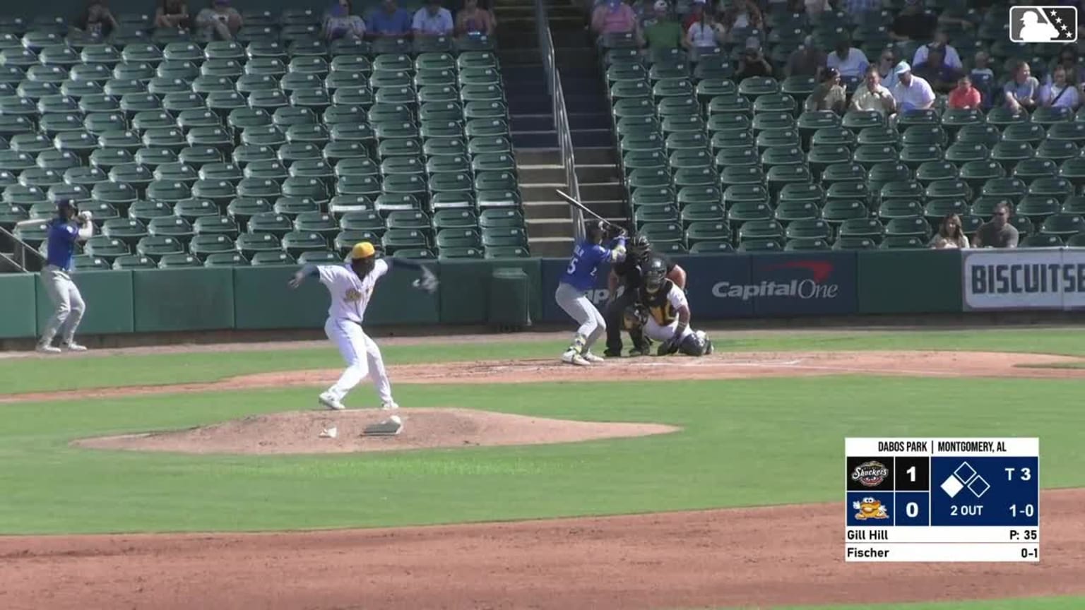 Andrew Fischer homers (4) on a fly ball to right center field. Josh ...
