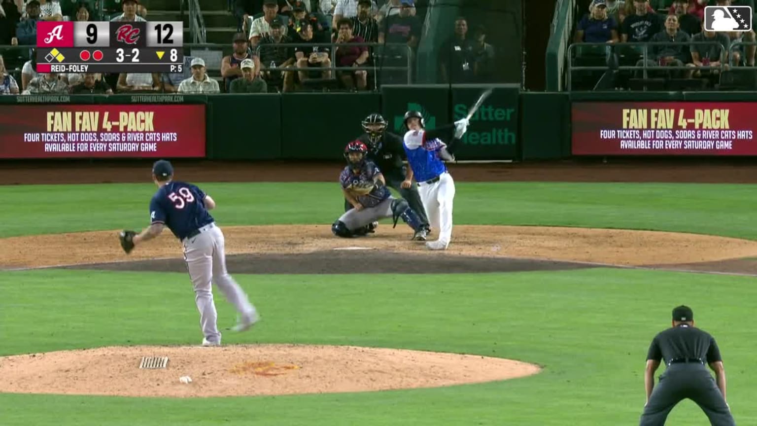 Zach Morgan's three-run homer | 07/04/2025 | New York Mets