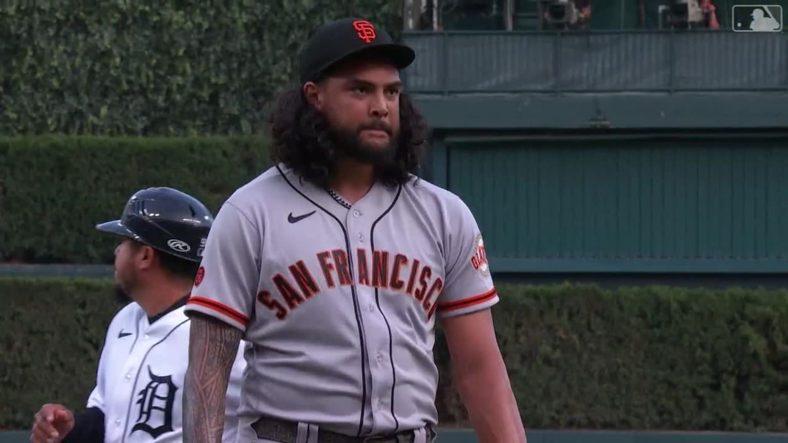 Sean Manaea Strikes Out Four Against The Tigers 04142023 San Francisco Giants