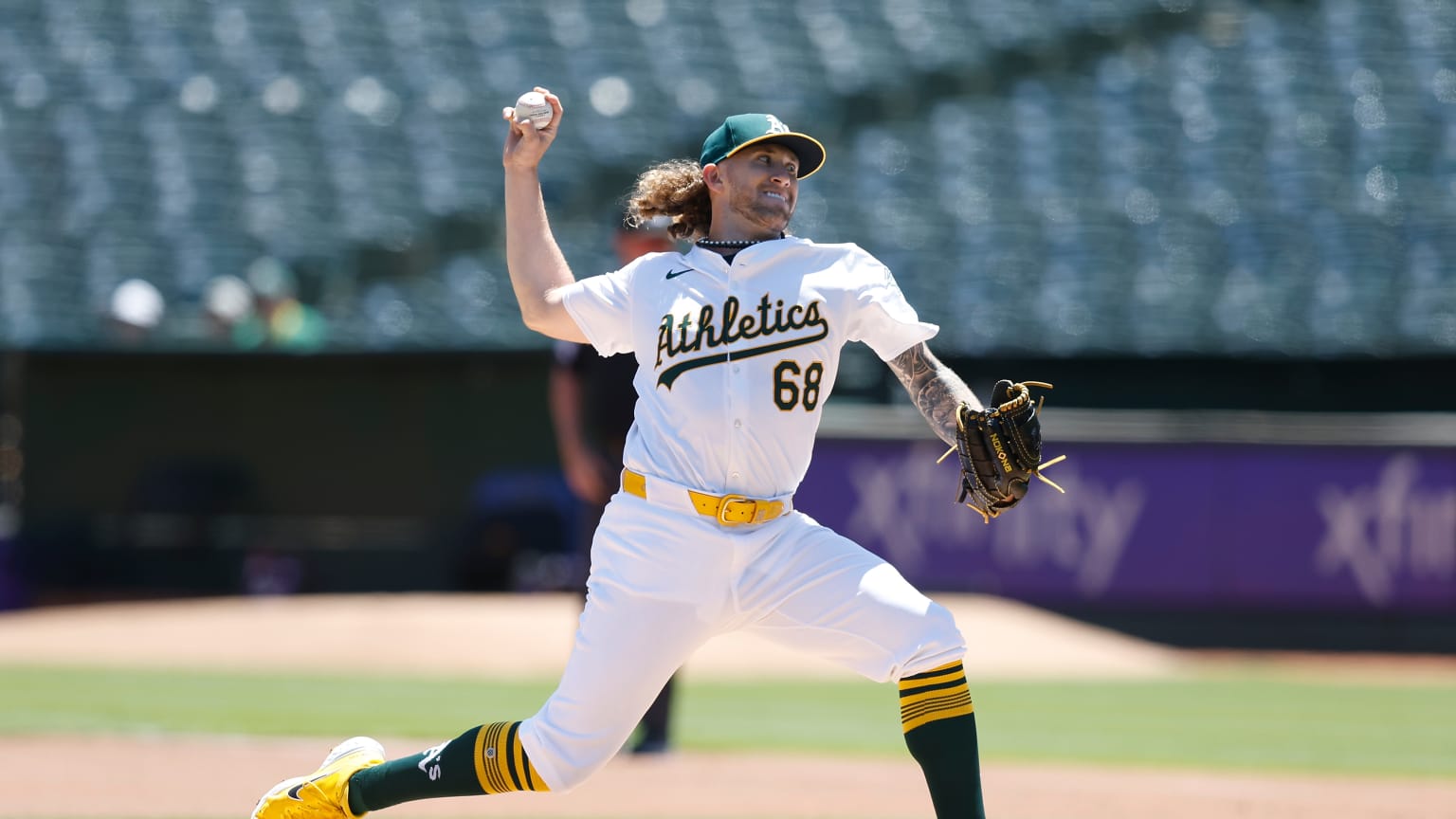 Joey Estes sets down six Rockies | 05/23/2024 | Athletics