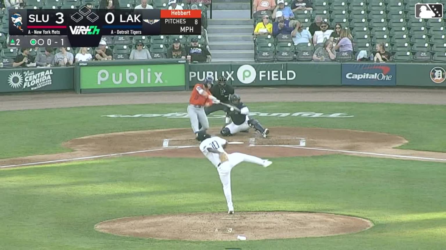 Drew Gilbert's solo home run | 04/10/2025 | New York Mets