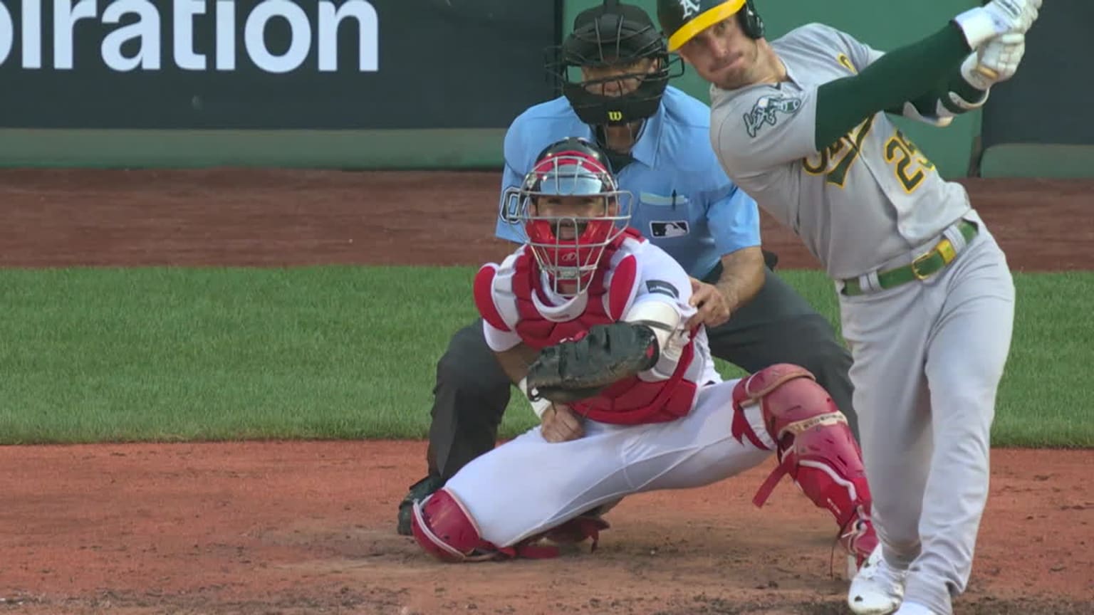 Brent Rooker suelta jonrón solitario en el 6to | 08/07/2023 | Los ...