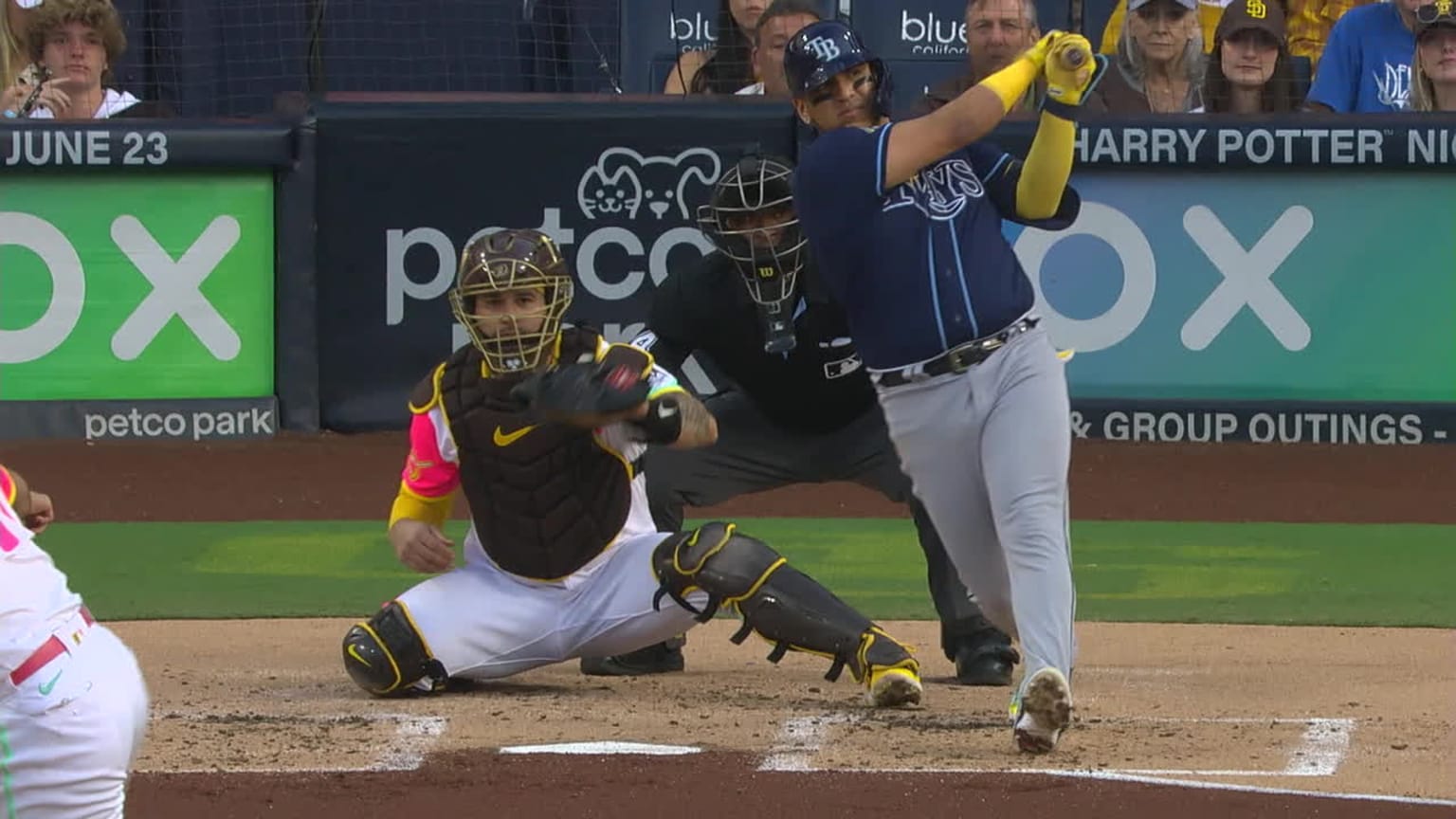 Isaac Paredes lines a solo home run (12) to left | 06/16/2023 | Tampa ...