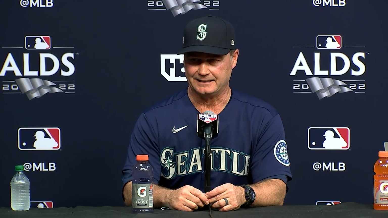 Scott Servais gives insight on 8-7 loss in Game 1 | 10/11/2022 ...