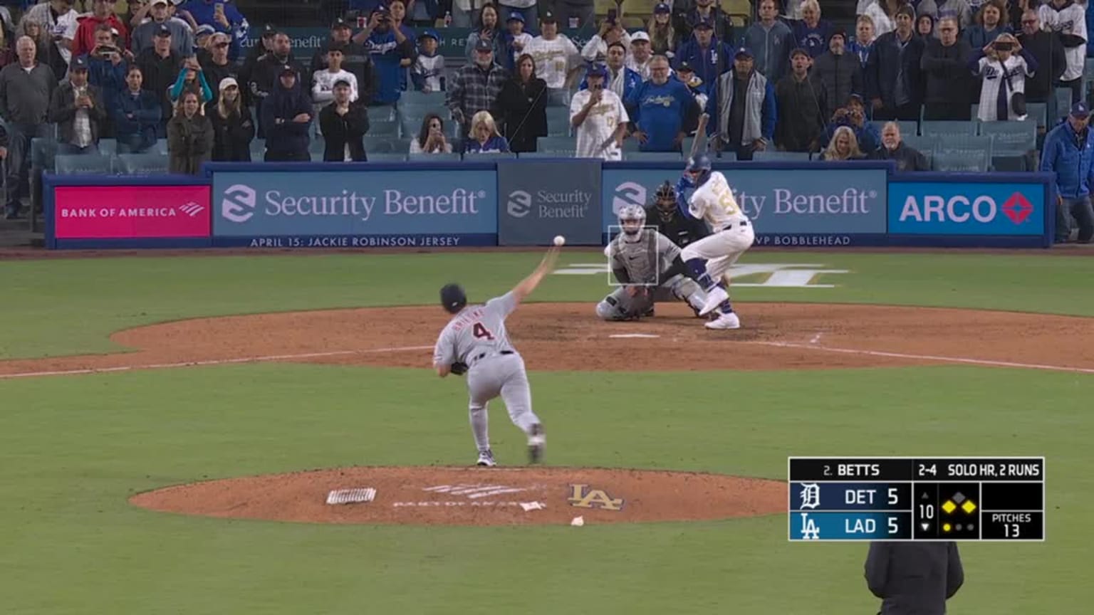 Beau Brieske Swinging Strike to Mookie Betts | 03/29/2025 | MLB.com