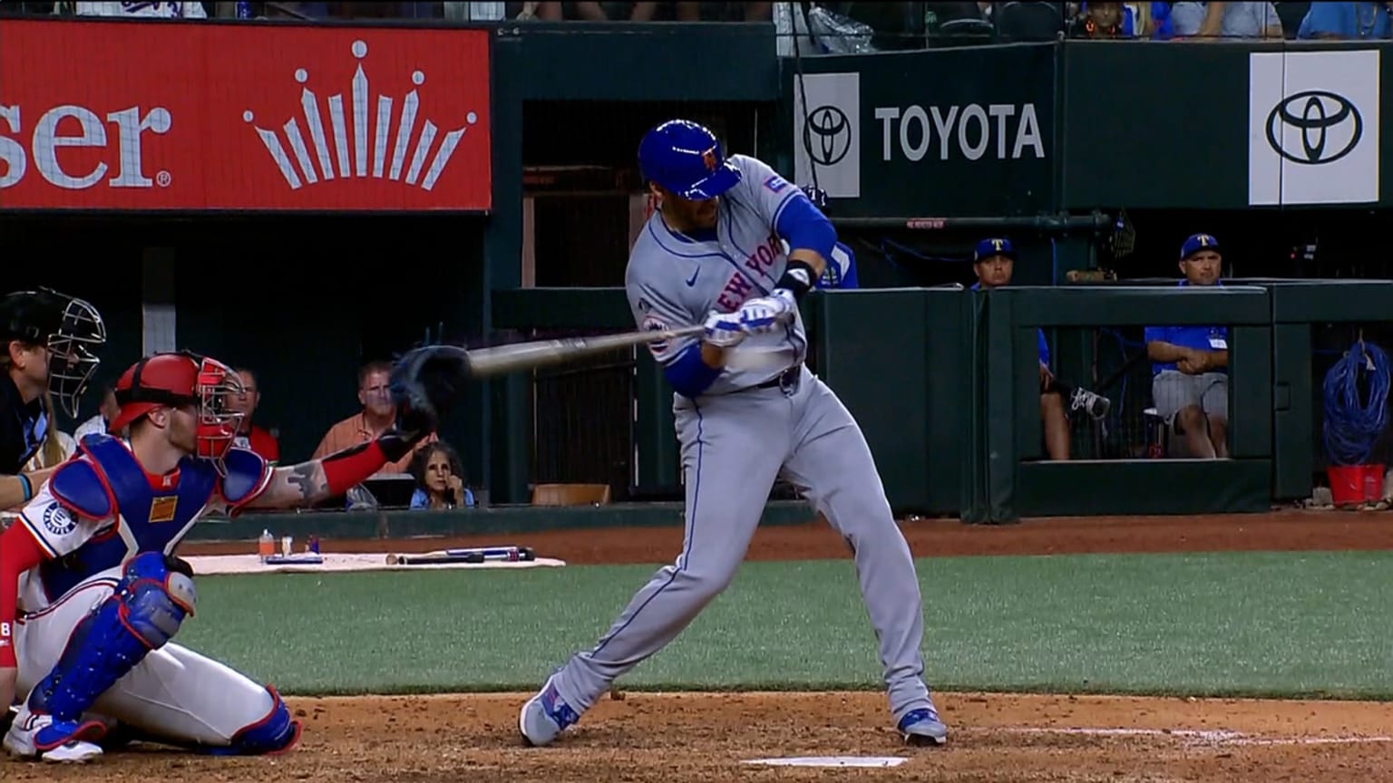 Martinez reaches on catcher's interference | 06/18/2024 | New York Mets