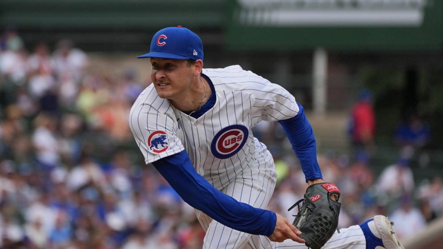 Hayden Wesneski fans Mickey Moniak in the 5th | 07/07/2024 | Chicago Cubs