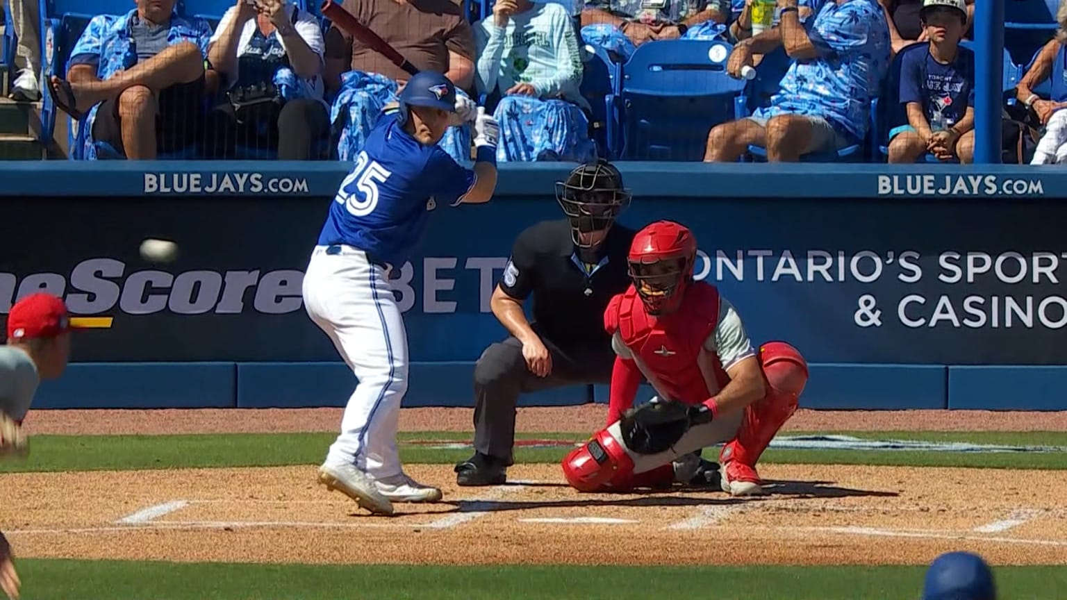 Daulton Varsho laces a two-run double to right field | 02/24/2024 ...