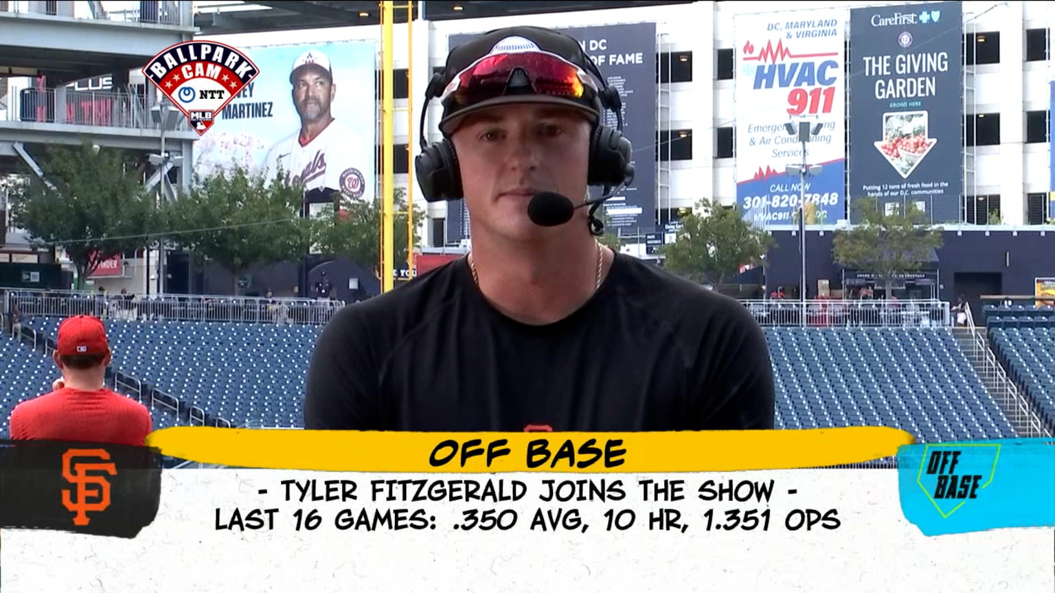 Tyler Fitzgerald joins Off Base | 08/05/2024 | San Francisco Giants