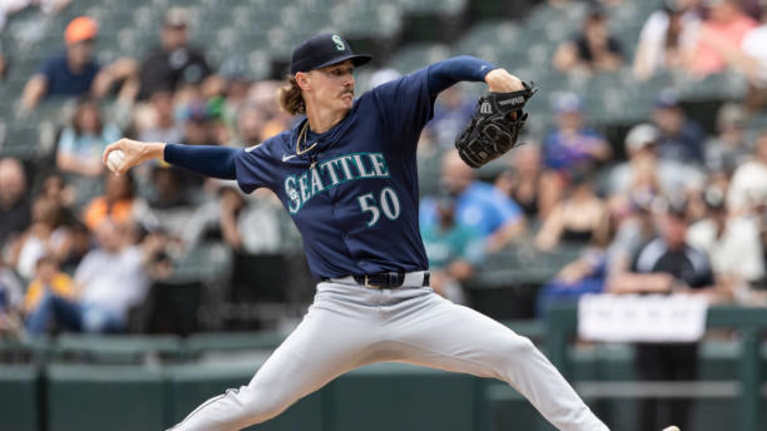 Bryce Miller fans six over 6 1/3 innings | 07/28/2024 | Seattle Mariners
