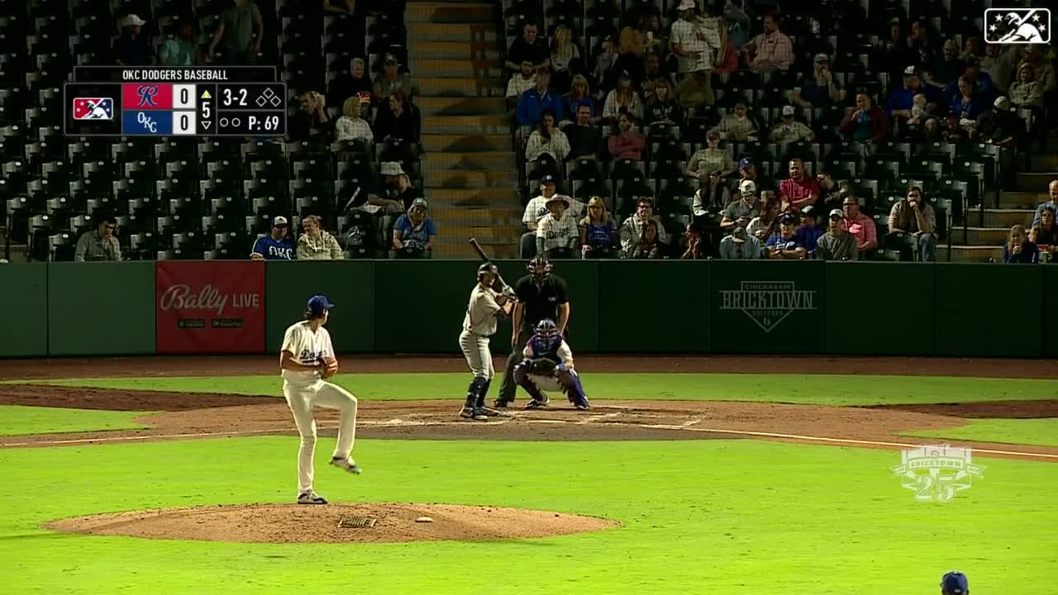 Nick Frasso fans his fifth and final batter of game | 09/15/2023 | Los ...