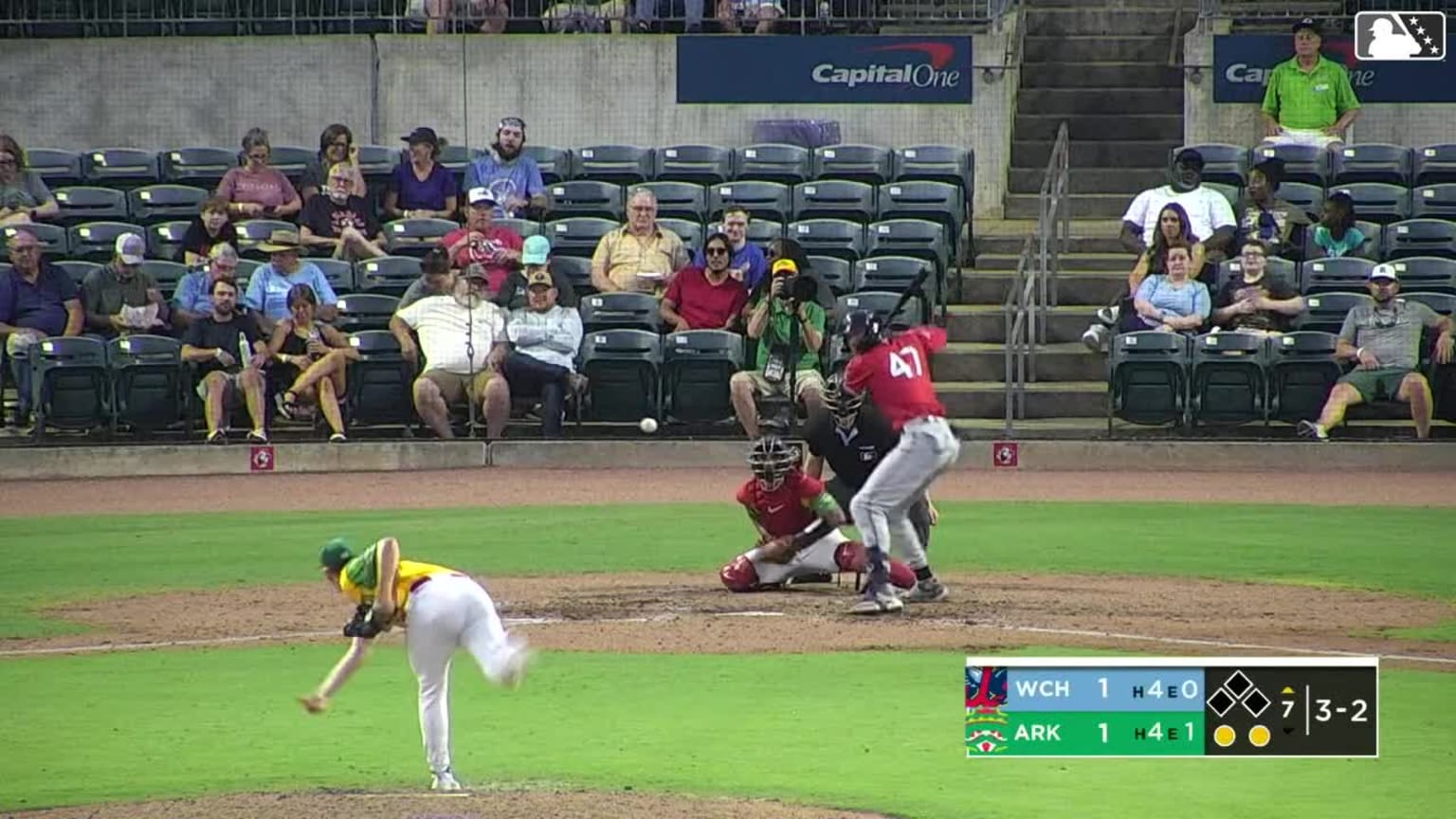 Logan Evans collects a strikeout | 06/21/2024 | MLB.com