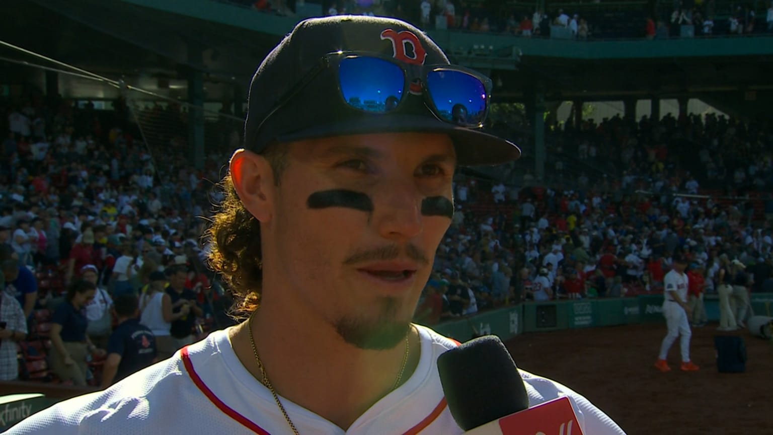 Jarren Duran on his inside-the-park home run, 5-2 win | 08/31/2025 ...