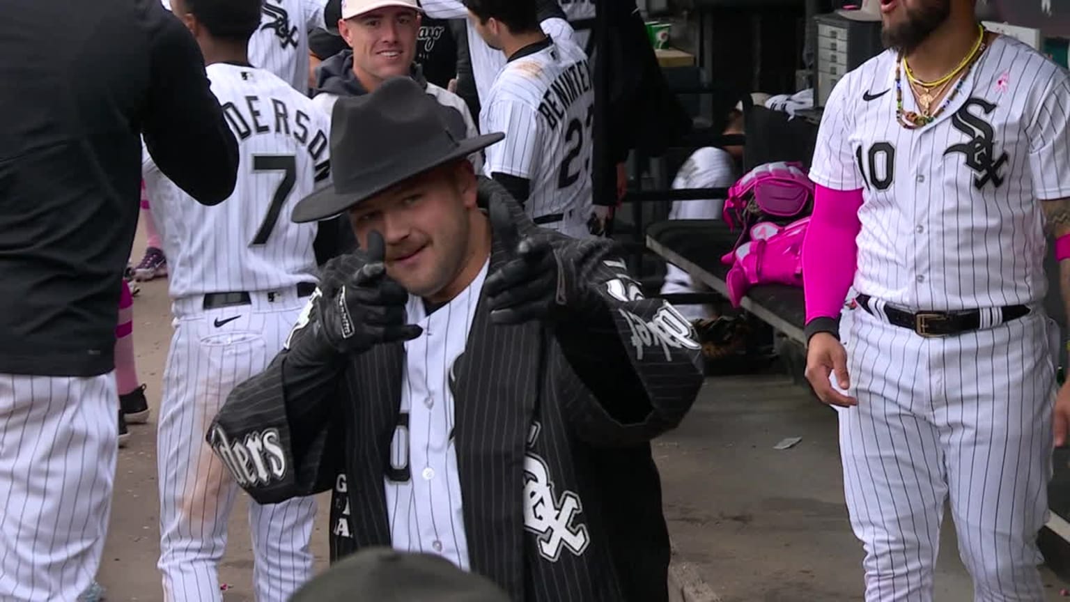 Jake Burger homers to left field, Robert Jr. scores | 05/14/2023 ...