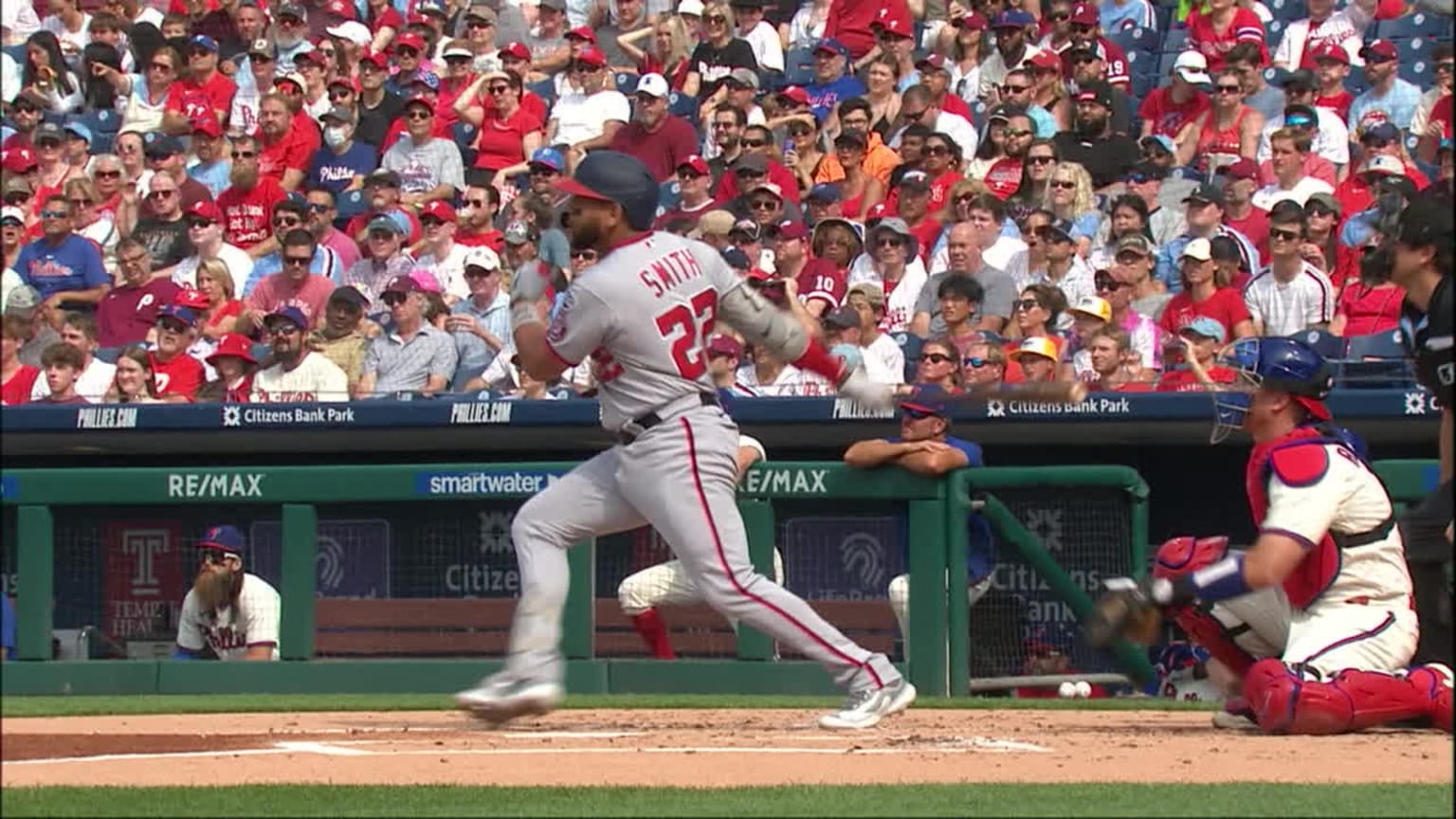 Dominic Smith cranks a solo home run to right field | 07/01/2023 ...