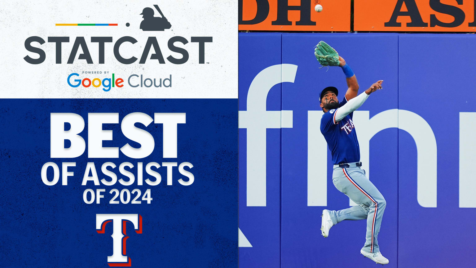 Rangers' Top 5 outfield assists of 2024 | 12/30/2024 | Texas Rangers