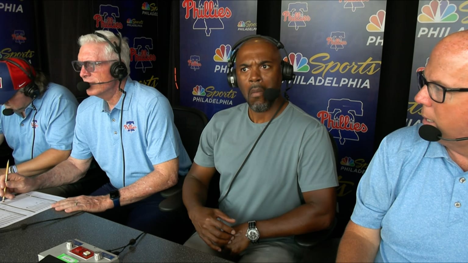 Jimmy Rollins joins the Phillies broadcast booth | 08/18/2024 ...