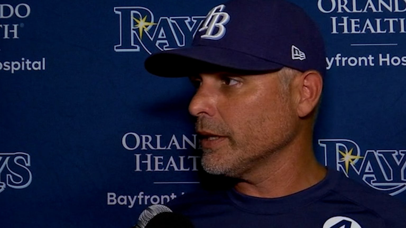 Kevin Cash on pitching staff, Siri's double after win | 06/02/2024 ...