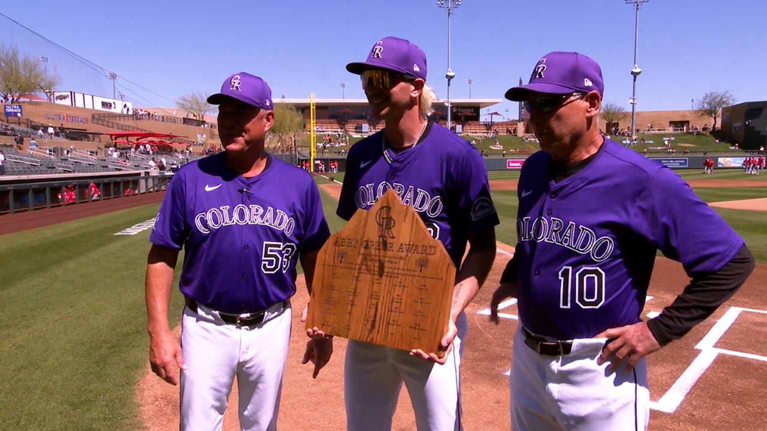 Zac Veen wins Abby Greer Spring Training MVP Award | 03/21/2025 | MLB.com