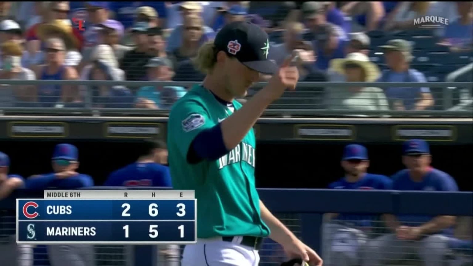Bryce Miller strikes out four in three frames | 03/06/2023 | Seattle ...