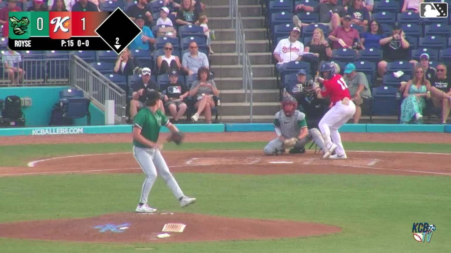 Alexander Albertus homers (1) on a fly ball to left center field. | 05 ...
