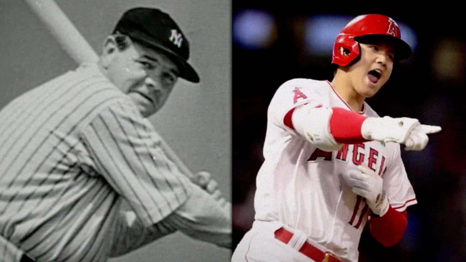 Yankee Stadium 100th Anniversary: Ruth and Ohtani | 04/17/2023 | Los Angeles Angels
