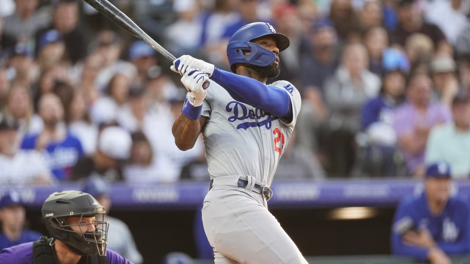 Jason Heyward's two-run double | 06/19/2024 | Los Angeles Dodgers