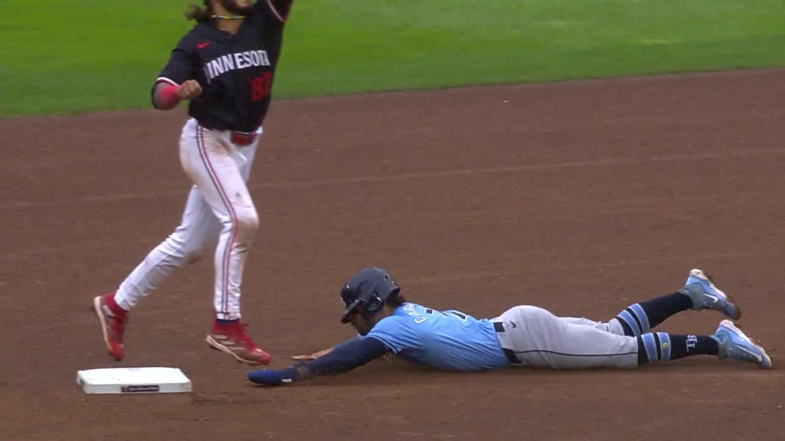 Rays swipe three bases against the Twins | 06/20/2024 | Tampa Bay Rays