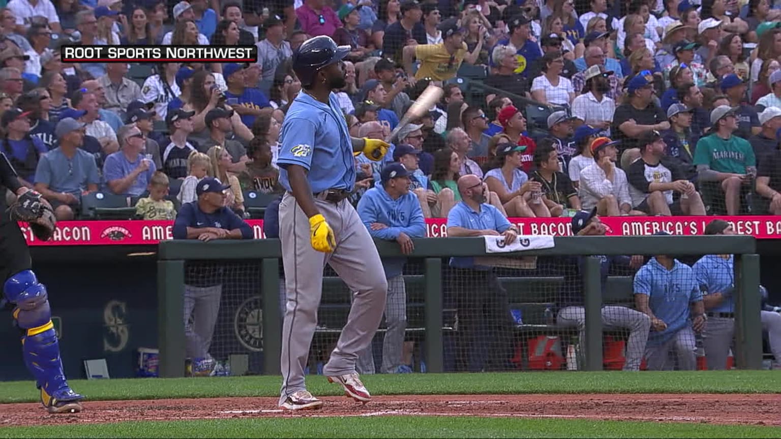 Randy Arozarena la bota con uno a bordo en la 4ta | 30/06/2023 | Los ...