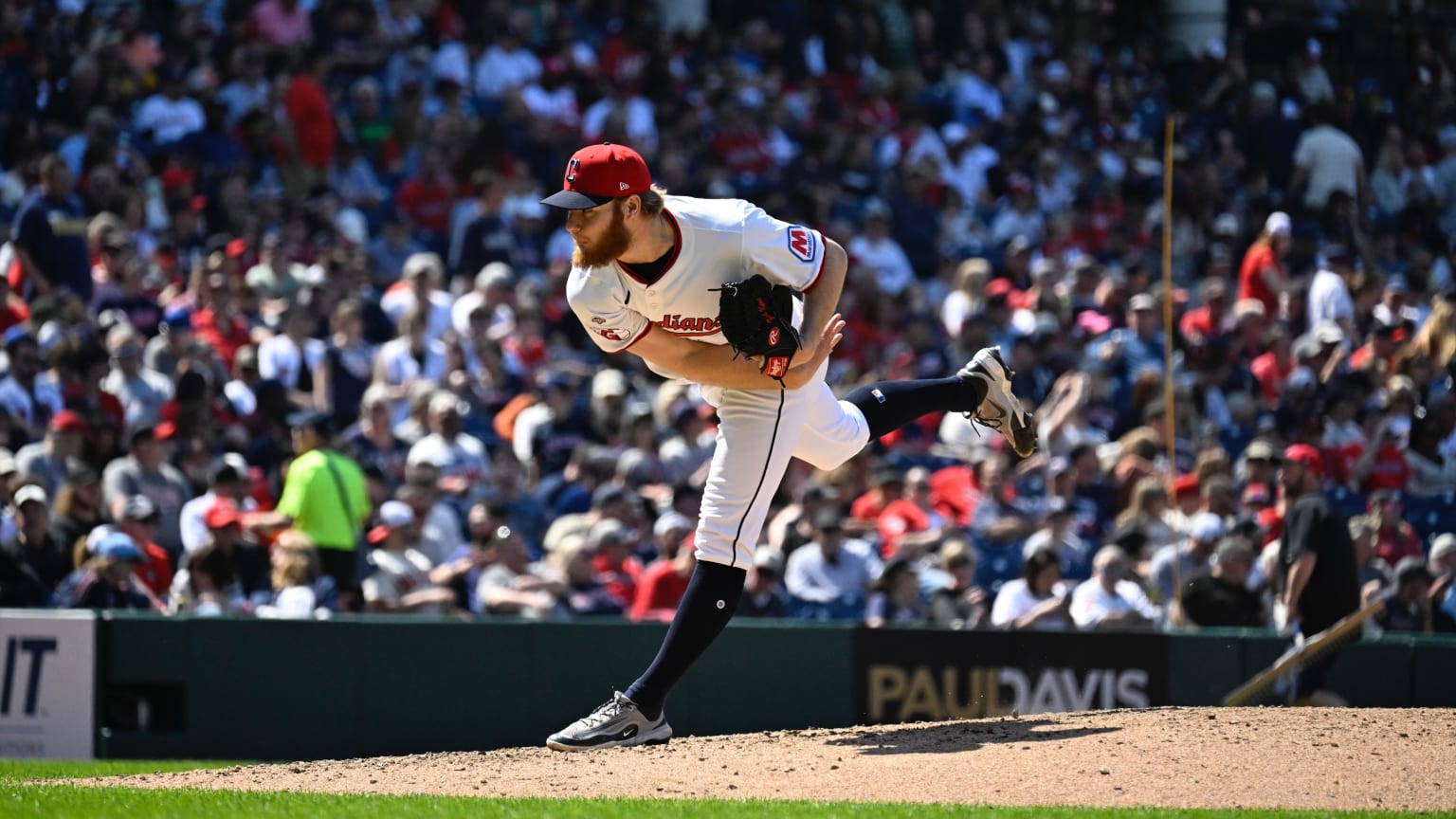 Zak Kent's first MLB strikeout | 04/23/2025 | Cleveland Guardians
