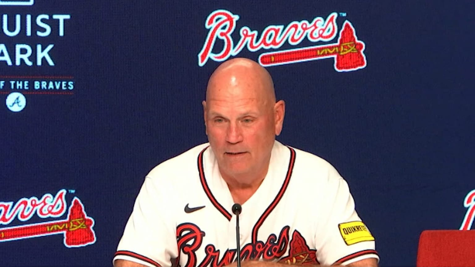 Braves manager Brian Snitker talks 4-1 loss to Angels | 07/31/2023 ...