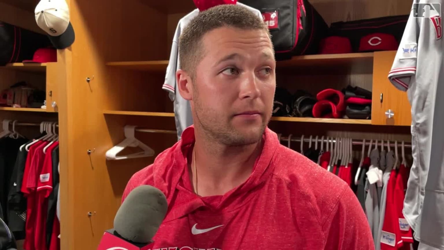 Nick Senzel talks being named NL Player of the Week | 05/02/2023 | MLB.com