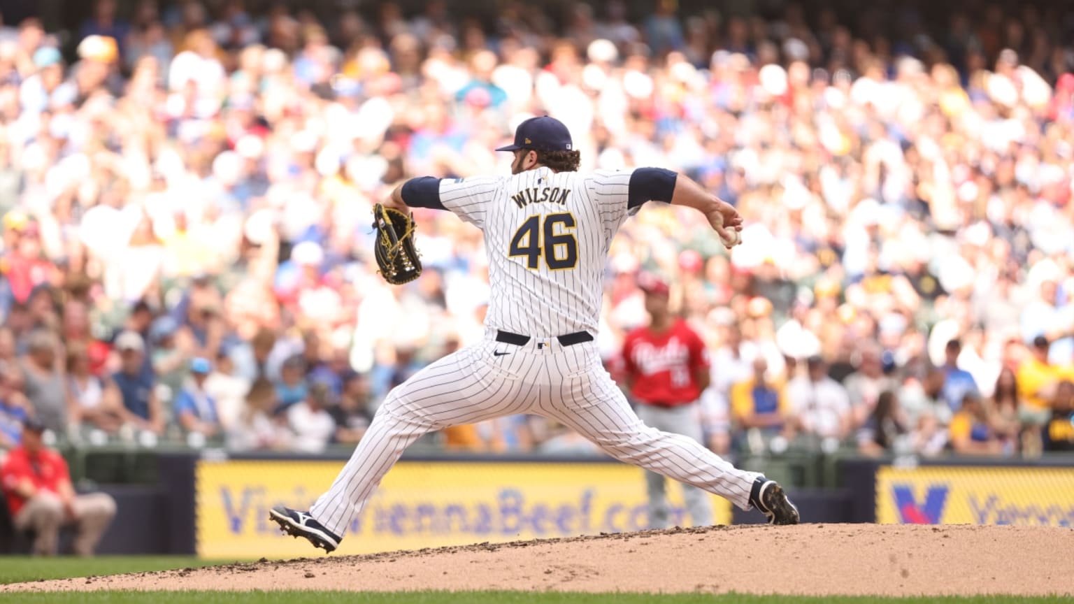 Bryse Wilson K's six batters | 06/15/2024 | Milwaukee Brewers